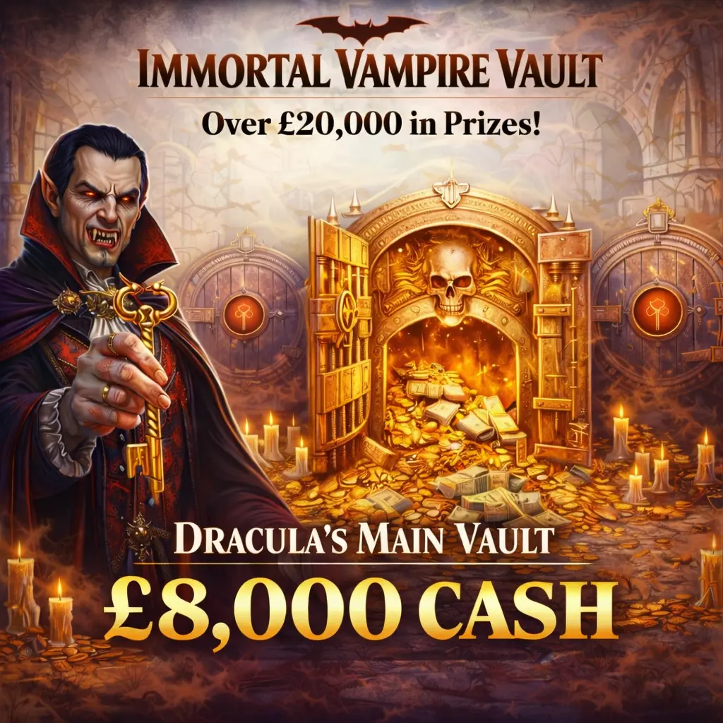 Immortal Vampire Vault - Instant Wins - Competitions | Win A Million